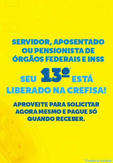 Crefisa, Empréstimo para Negativado.